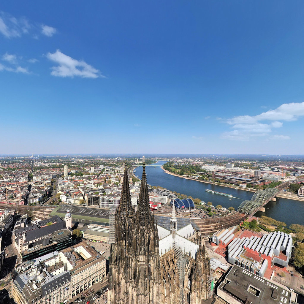 Cologne Cathedral from above | 360 Stories